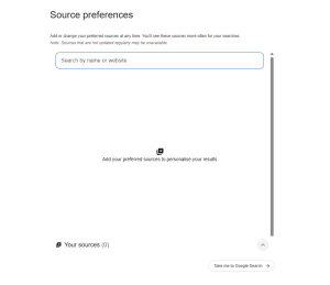 What is Google's Preferred Source Preferences and how to add your ...